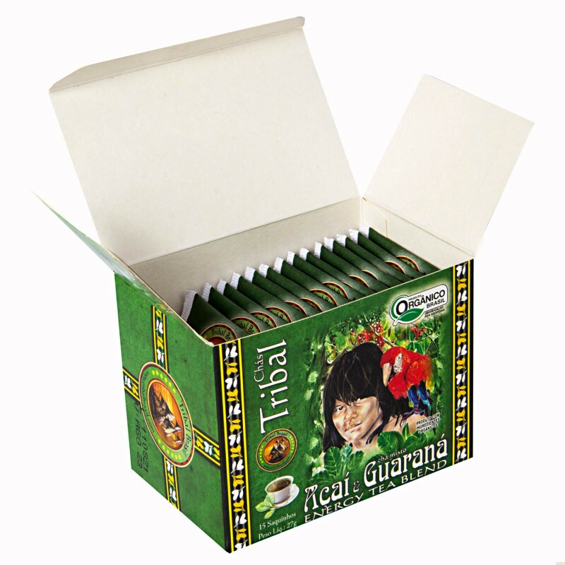 Chá Orgânico Açaí e Guaraná - Tribal Brasil - 7898452103553