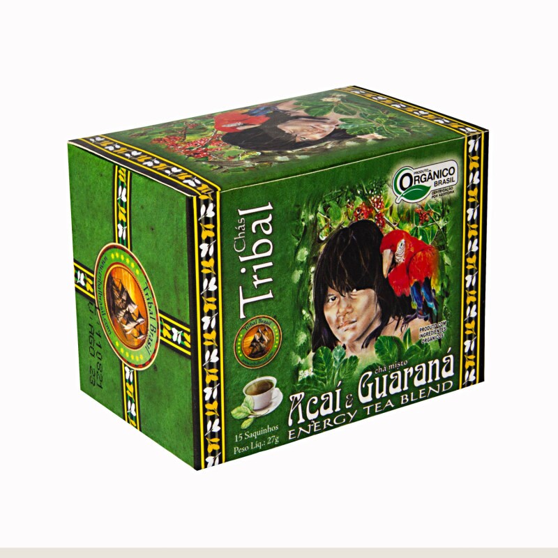 Chá Orgânico Açaí e Guaraná - Tribal Brasil - 7898452103553